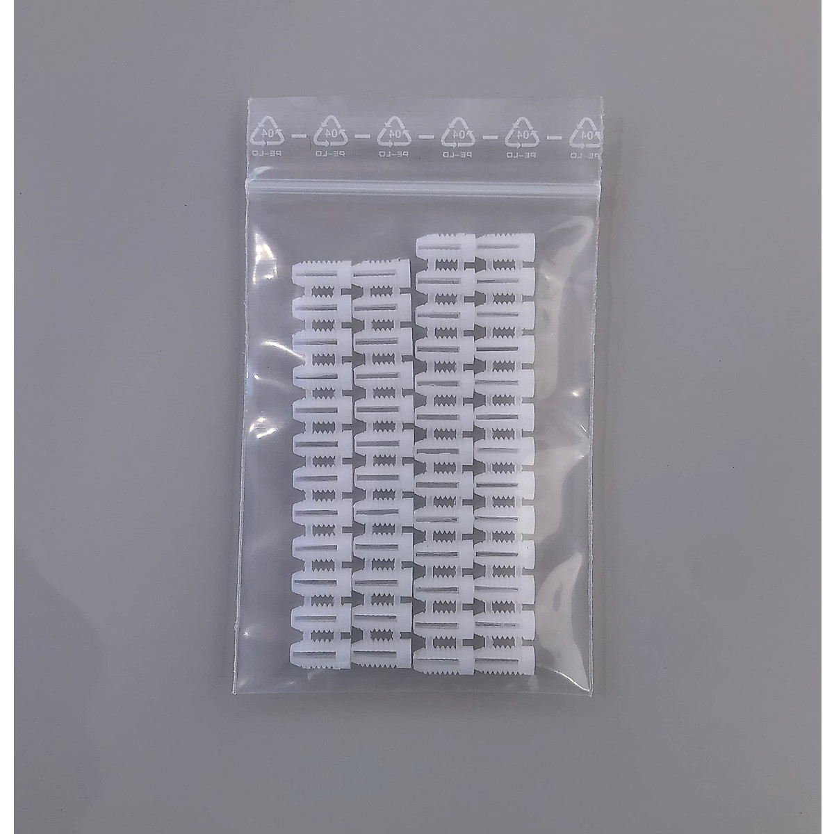 NELI Expansion Sleeve, Diameter 5 mm, Expansion Dowels, Plastic Dowels, Dowels, Pack of 50 (ø 5 mm, Length: 12 mm)