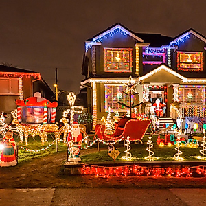 SURLED 99Ft LED Rope Lights Outdoor, 16 Colors Changing Outdoor String Light Plug in, 300 LEDs Waterproof Rope Light with Remotes for Bedroom Wedding Patio Party Garden Halloween Christmas