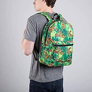 Scooby-Doo and Shaggy Sublimated Print Backpack with Laptop Pocket