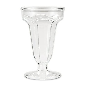 G.E.T. ICM-24-CL BPA-Free Plastic Classic Ice Cream Sundae Serving Cups, 5 Ounce, Clear (Set of 12)