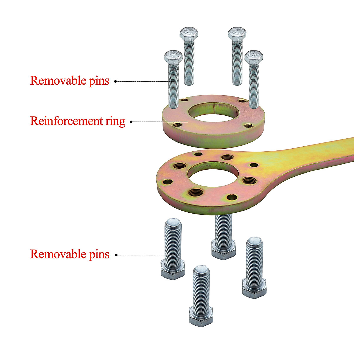ARU Crank Pulley Tool Kit Screw Wrench Holder,Compatible with Subaru Imprezas 93-15 (EJ Engines only)