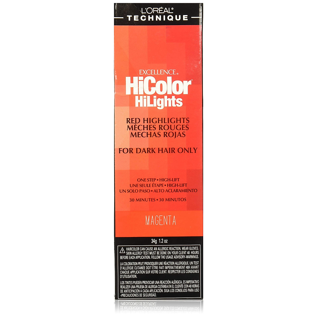 Loreal Excellence Hicolor Hilights Magenta 1.2 Ounce (35ml) (2 Pack)