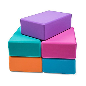 ARTIBETTER Pilates Workout Blocks Fitness Exercise Block Exercise Blocks Sport Accessories Eva Gym Foam Brick Exercise Accessories Stretch Blocks Hair Comb Travel Bristle Fitness Brick Yoga