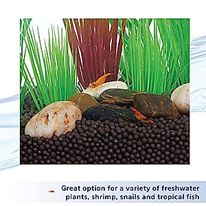 Aqueon Plant and Shrimp Aquarium Substrate 5 Pounds,Brown