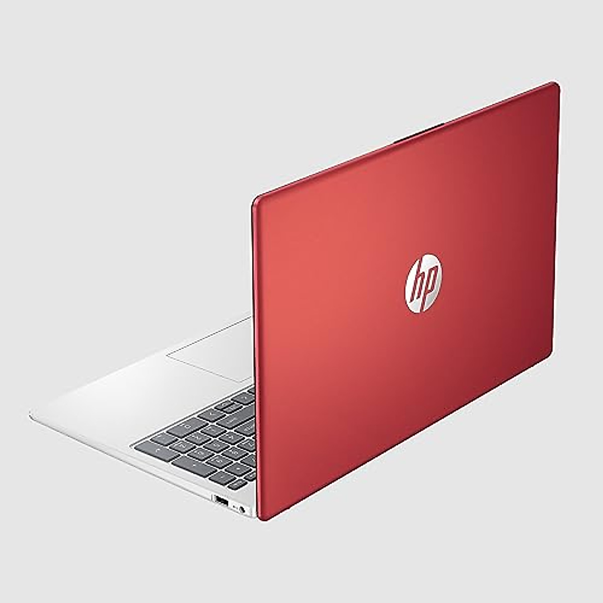 HP Flagship 15.6 HD Laptop Computer, Intel Quad-Core Pentium N200 (Beat i5-8250U), 8GB RAM, 128GB SSD, WiFi, Webcam, Fast Charge, HDMI, 1 Year Microsoft Office 365, Win 11, w/GM Accessory, Red