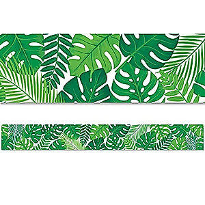 Creative Teaching Press CTP Tropical Leaves EZ Border Bulletin Board Border Classroom Décor