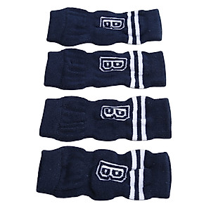 GLOGLOW Dog Elbow Protector, Joint Comfortable 4pcs Dirty Pet Elbow Protective Sleeve for Medium Dogs for Large Dogs