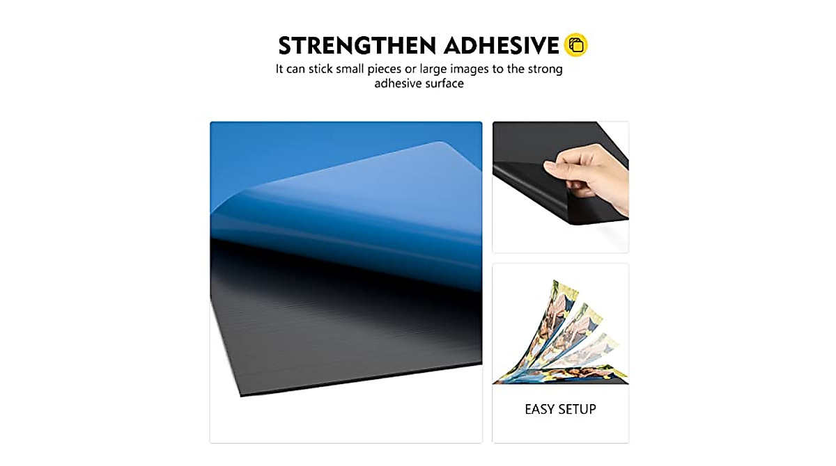 Magicfly Magnetic Adhesive Sheets - Perfect for Crafts