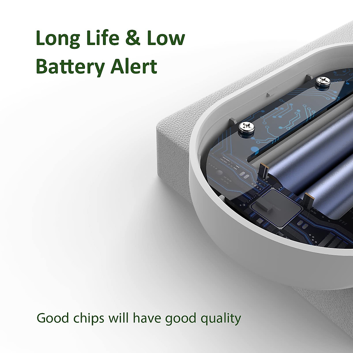 Water Leak Detector Sensor Alarm: Home Water Flooding Monitor Smart Sink Overflow Monitoring Adjustable Wet Moisture Alert Pipe Leakage Drip Detection Warning for Basement Floor