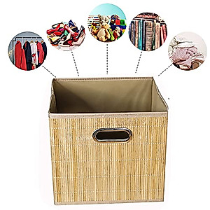 2 Cube Storage Organizer Bins,Home Storage Organization, Clothing Closet Storage Bedroom Playroom Office