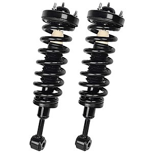 AUTOSAVER88 Front Complete Struts Compatible with 2004-2008 Ford F150, 2006-2008 Lincoln Mark Lt 4WD Shock Absorber Coil Spring Assembly