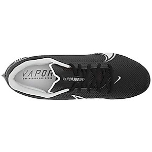 Nike Vapor Edge Speed 360 Mens Football Cleat Cd0082-001 Size 8 Black/White