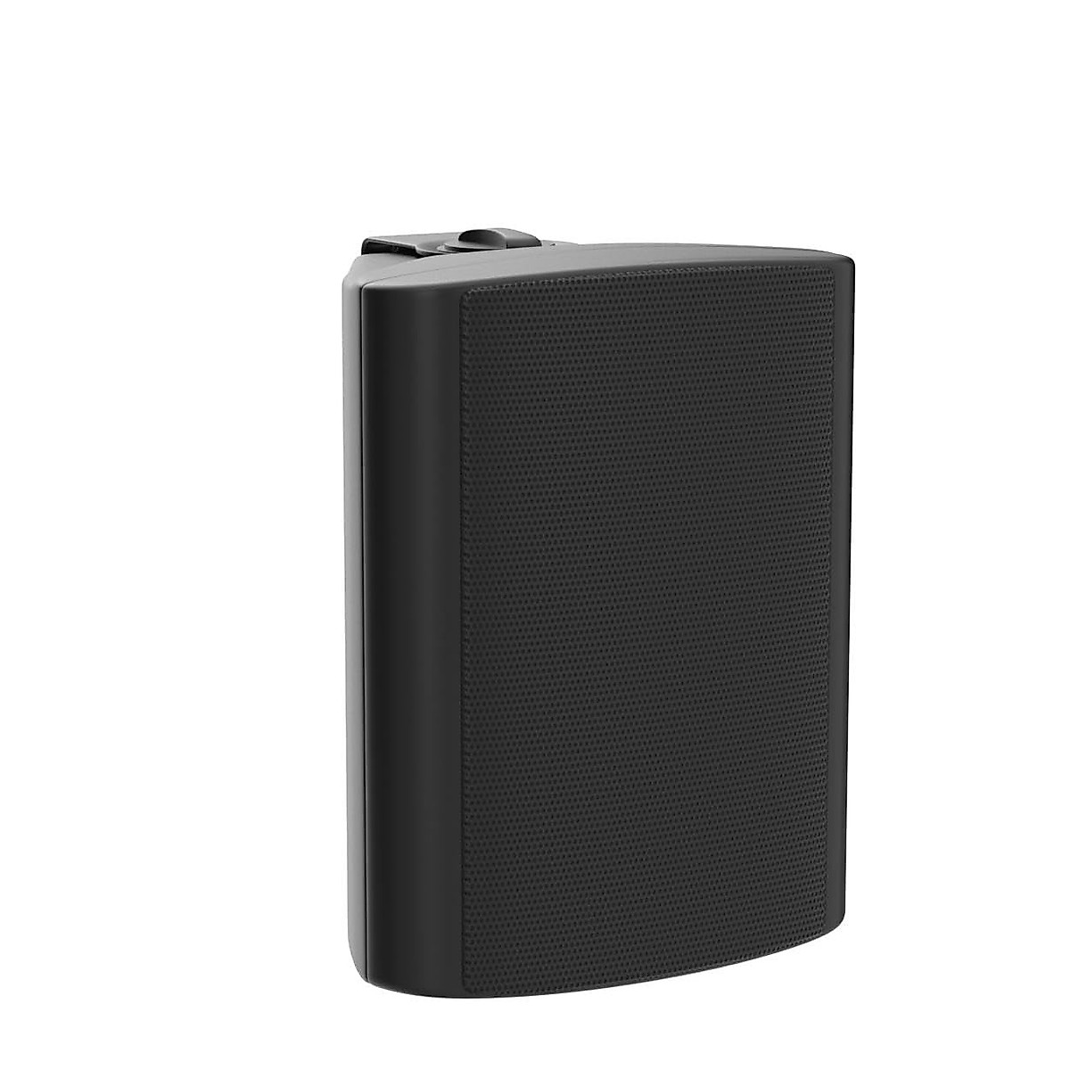 Herdio 5.25 Inch Indoor Outdoor Bluetooth Speakers Patio Waterproof Wired Wall Mount System 300 Watts (Black)