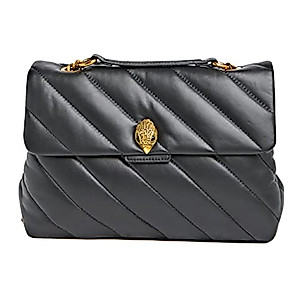 Kurt Geiger Large Soho Soft Leather, Black