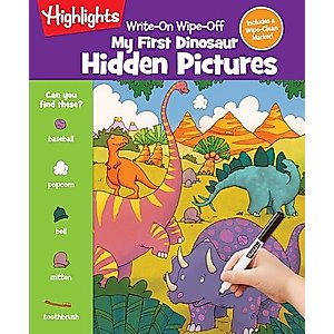 Write-On Wipe-Off My First Dinosaur Hidden Pictures (Write-On Wipe-Off My First Activity Books)