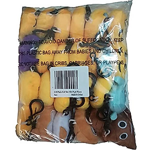 OHill 24 Pack Emoticon Plush Mini Pillows Party Favor for Birthday Party Home Decoration