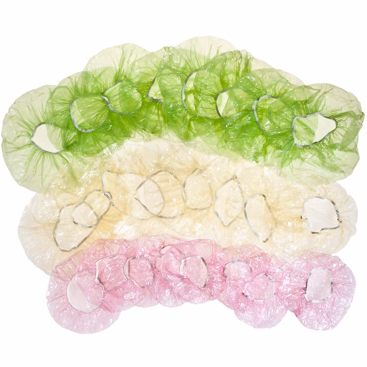 Kerixi Elastic Food Covers with Various Sizes|Reusable Fitted Bowl Covers|Set of 24