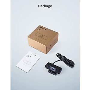 1080P Webcam, Desktop Camera with Dual Microphones, for PC/Mac Book/Laptop. Suitable for Windows, MacOS, NetWare, Linux