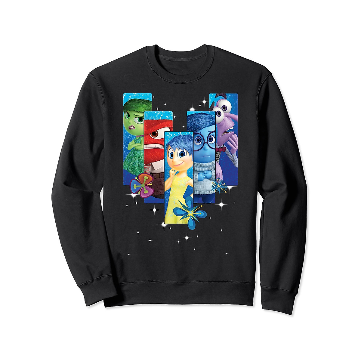 Disney Pixar Inside Out Riley's Emotions Box Up Panels Sweatshirt