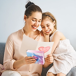 Rainbow Bath Bombs 2Pcs Gift Set, Ribivaul Handmade Bath Bombs with Natural Ingredients and Dreamy Rainbow, Bath Bomb with Rich Bubble, Great Gift for Birthday, Halloween, Thanksgiving, Christmas