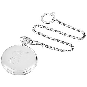 Tissot unisex-adult Lepine Brass Pocket Watch Grey T8614059903300