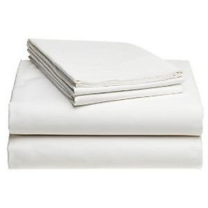 Twin XL 100% Micro Fiber White 3 PC Sheet Set - Soft & Comfy - Twin Extra Long, 15" Deep Pocket, 39" x 80" Great for Dorm Room, Hospital and Split King Dual Adjustable Beds (TXL, White)