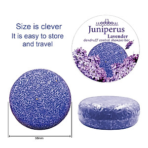 Hand-made Solid shampoo soap bar suitable for all hair types (Lavender)