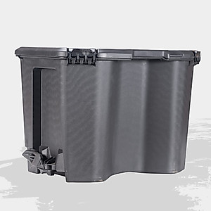 A & UTV PRO Modular Cargo Box for Can Am Maverick, 30 L/7.8 Gallon Rear Storage Cargo Box with Lid for LINQ Can Am Maverick X3 MAX, Trail, Defender, Commander Accessories, Replace OEM#715006830