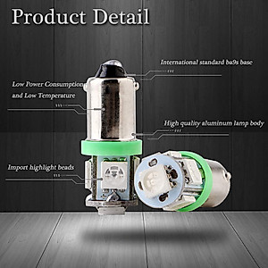 GE 44 Bulb 1893 47 756 1847 Wedge Pinball Machine Light 6VDC/6.3VDC Green (Pack of 20)