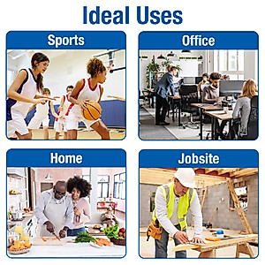 First Aid Only 91268 QuickTreat Dispenser Emergency First Aid Kit for Home, Work and Travel, 352 Pieces