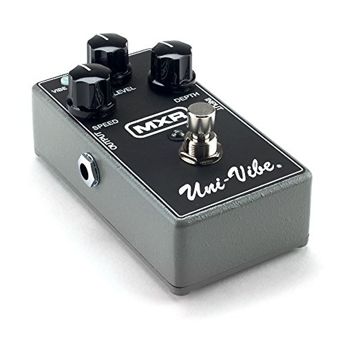 MXR M68 Uni-Vibe Chorus Vibrato Effects Pedal BUNDLE with AC/DC Adapter Power Supply for 9 Volt DC 1000mA, 2 Metal-Ended Guitar Patch Cables AND 6 Dunlop Guitar Picks