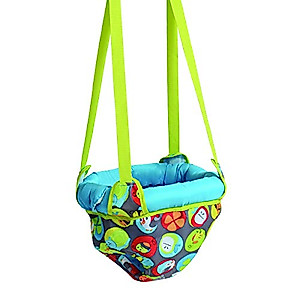 Evenflo Johnny Jump Up Doorway Door Jumper Exerciser Activity Center, Bumbly