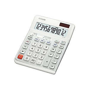 Casio DE-12E 12-Digit Ergonomic Business Desktop Calculator