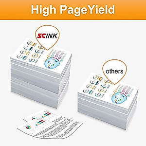 SCINK 270XL 271XL 270 271 XL Ink Cartridges 4 Sets with Gray, Work with Pixma TS9020 TS8020 MG7720 Printers 24 Pack