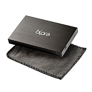 BIPRA 160Gb 160 Gb 2.5 Inch External Hard Drive Portable USB 2.0 - Black - Fat32