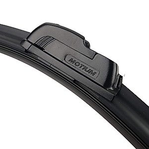 MOTIUM OEM QUALITY Premium All-Season Windshield Wiper Blades (22"+22" pair for front windshield)…