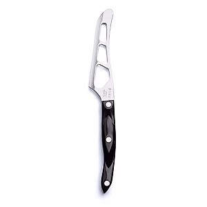 CUTCO Model 1764 Traditional Cheese Knife 5-3/8” Micro Double-D-edge blade (Classic Brown Black Handle)