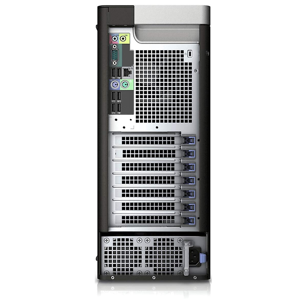 Dell T7810 Workstation PC, 2X Intel Xeon E5-2687W v3 up to 3.5GHz (20-Cores), 128GB DDR4, 1TB NVMe M.2 SSD + 3TB, Quadro M4000 8GB Graphics Card, 4X Display Ports, Windows 10 Professional (Renewed)