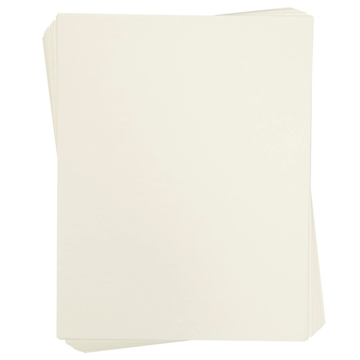96 Sheets Antique Parchment Design Paper for Writing Letters, Printing Diplomas, Resume (8.5 x 11 In, Cream)