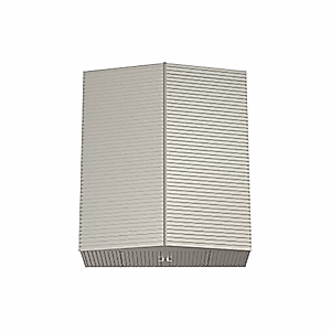 Arrow Shed Elite 14' x 16' Outdoor Lockable Gable Roof Steel Storage Shed Building, Cool Grey