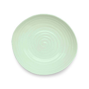 Portmeirion Sophie Conran Celadon Pasta Bowl | | Large Serving Bowls for Soup or Salad | 9 Inch | Made from Fine Porcelain | Microwave and Dishwasher Safe