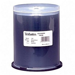 Standard 120mm CD-R Media 700MB Native Silk-Screen 120mm Standard