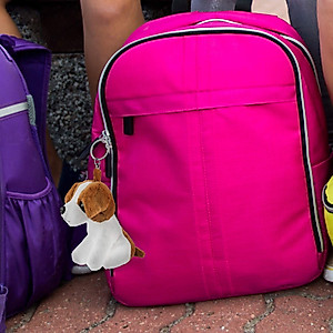 PREXTEX Plush Puppies Set - 6 Small Dog Stuffed Animals with Keychains | 5-Inch Cozy & Cute Puppy Toys for 3-5+ Year Olds