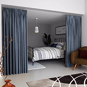 Wallniture Curtain Drape Wire Rod Set for Tapestry, Kids Crafts, Wall Decor Picture Hanging Kit