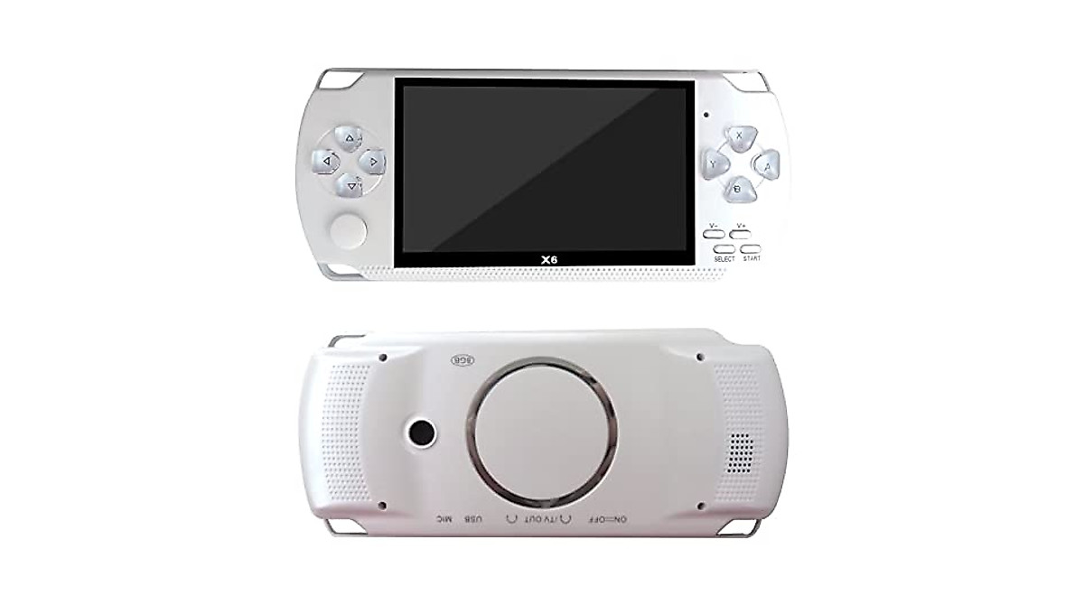 8GB Retro Handheld Game Console - Play & Watch in HD