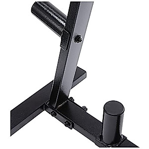 CAP Barbell A Frame Olympic Plate Rack, Dark Gray