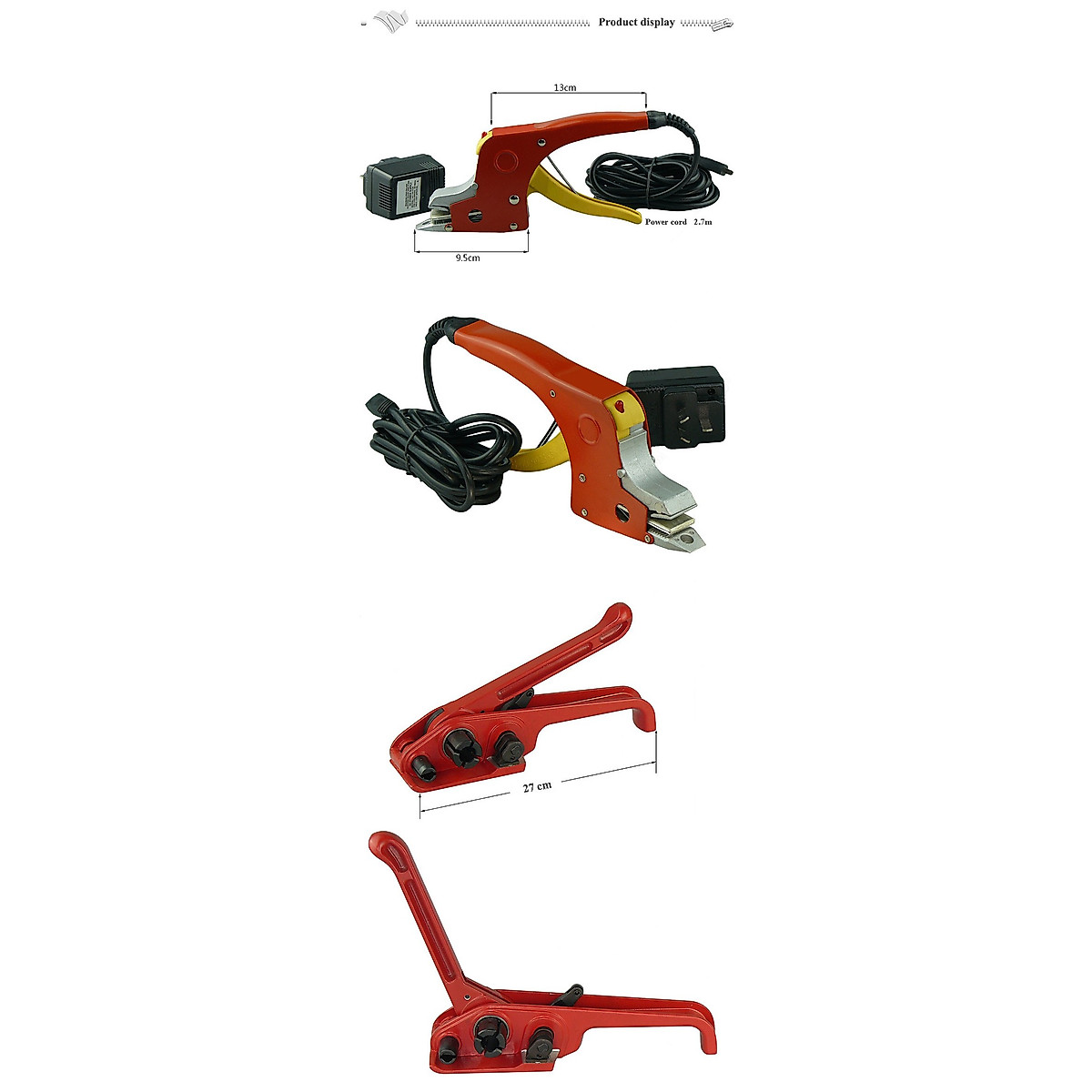 Techtongda Electric Heating Welding Strapping Tool Manual Handy Strap Tool 220V