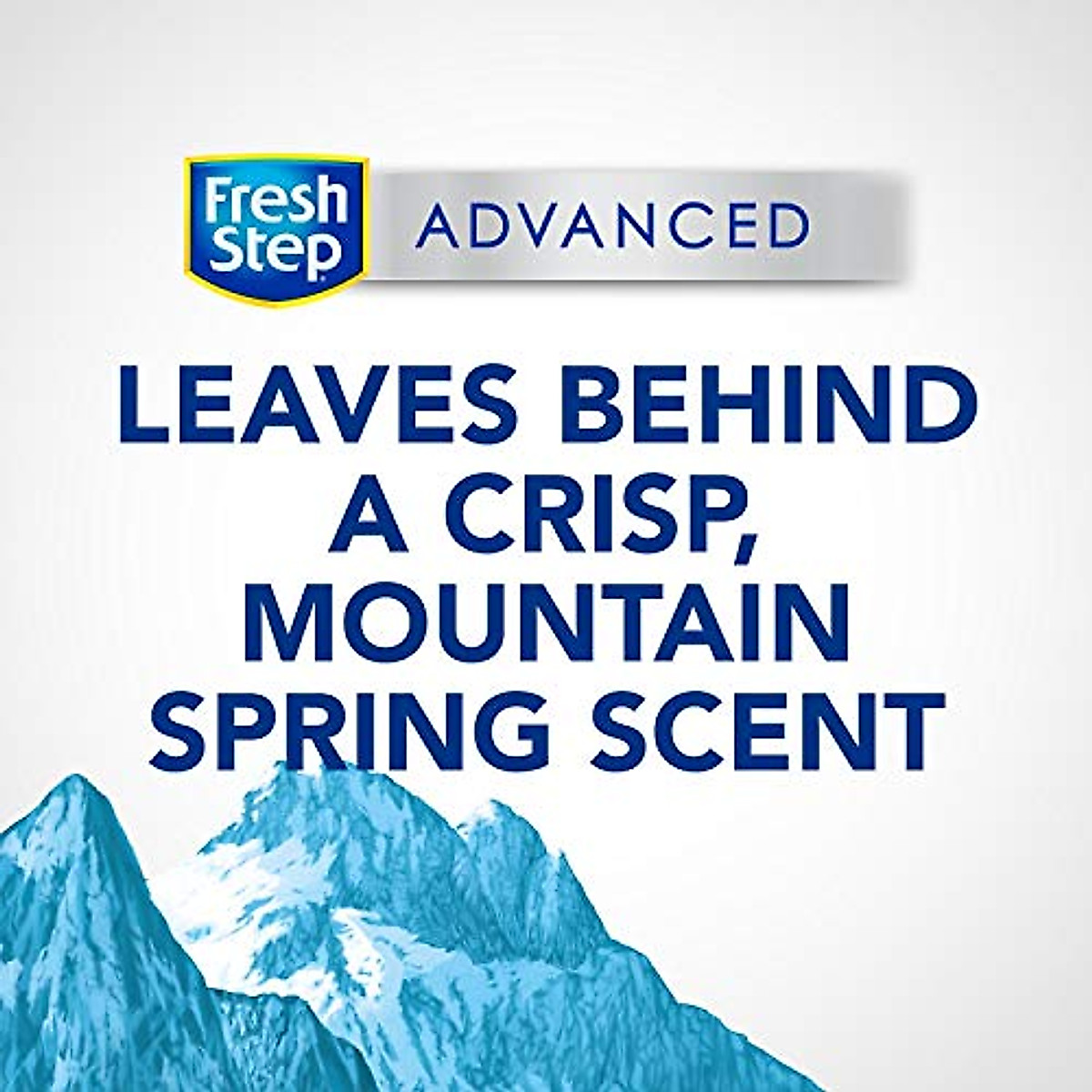 Fresh Step Advanced Extreme Clumping Cat Litter with Odor Control - Mountain Spring Scent, 18.5 lb (Package May Vary)