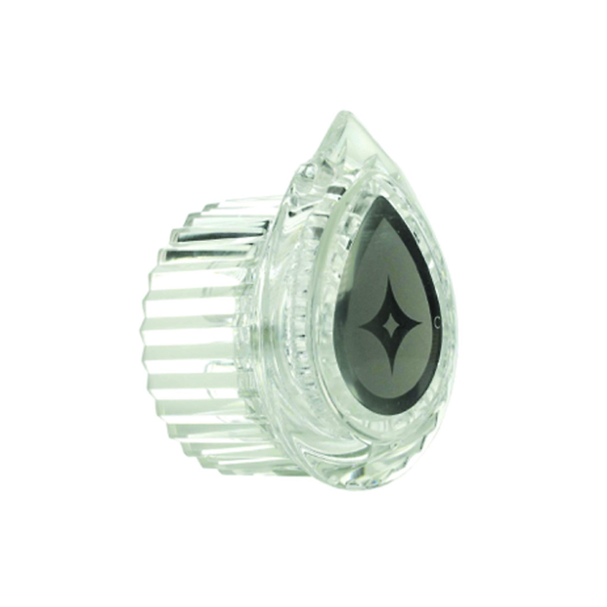 Danco Posi-Temp Faucet Handle for Moen, Tub/Shower, Clear Acrylic (10302), Pack of 1