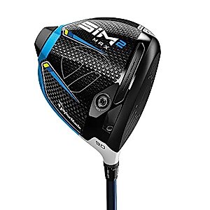 TaylorMade SIM 2 Max Driver Mens Right Hand Graphite Stiff 9 Degree Ventus Blue